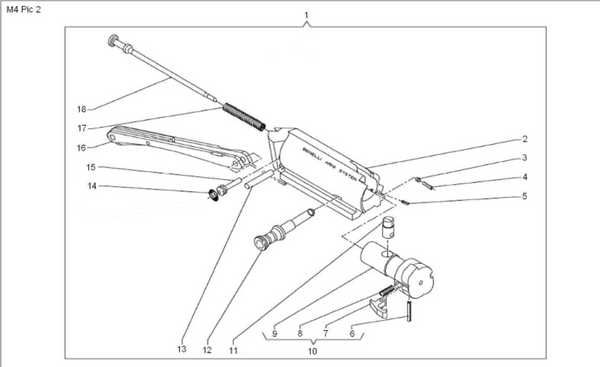 The Comprehensive Benelli M4 Bolt Assembly Schematics and Parts Guide ...
