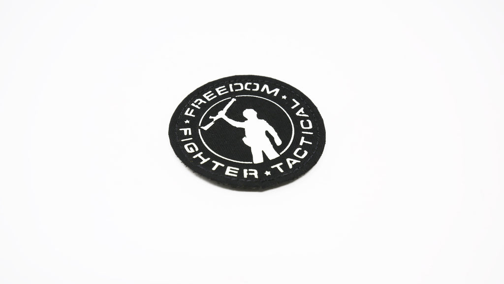 Patch - The Freedom Fighter Tactical Logo Patches in Glow in the Dark