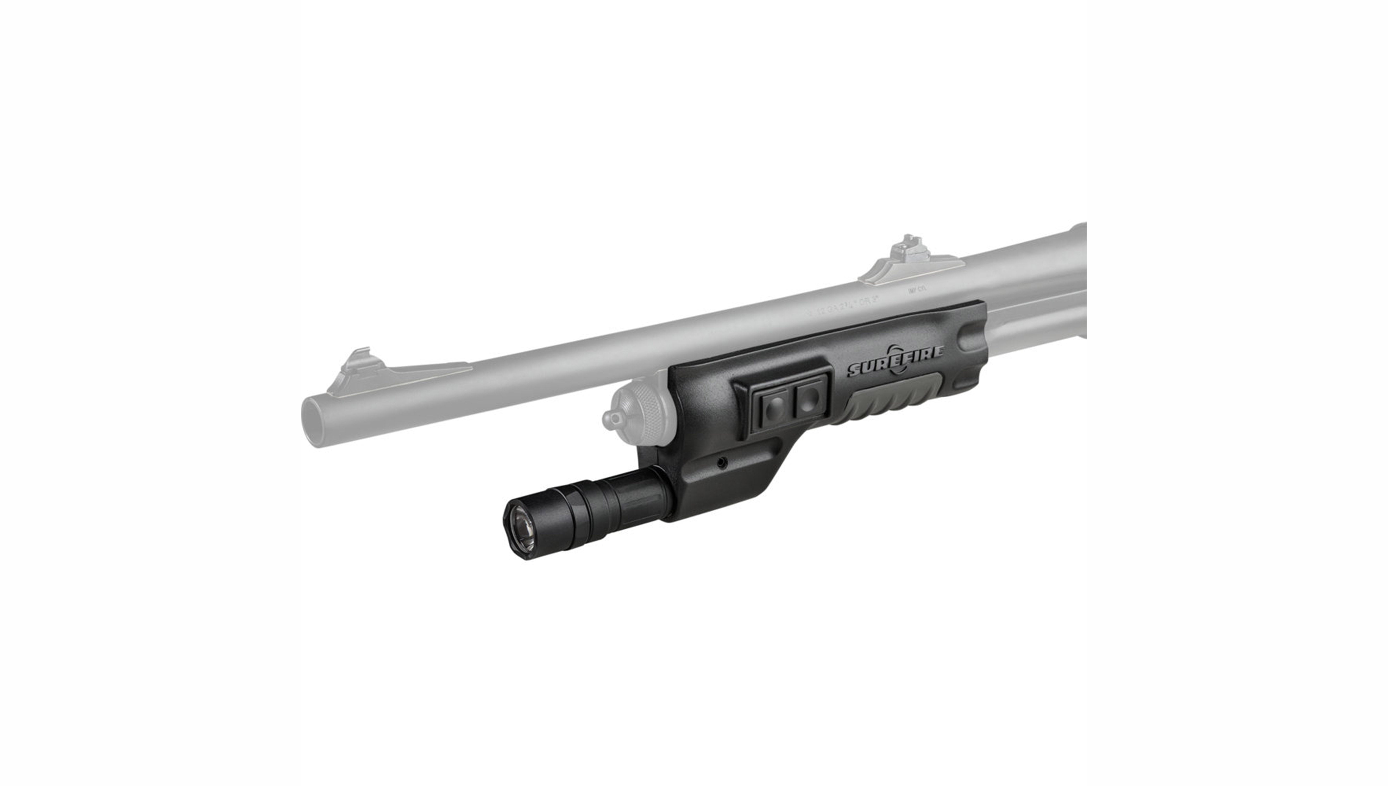 SUREFIRE 618LMG-B 6v Shotgun Handguard Forend and Flashlight for Remin ...
